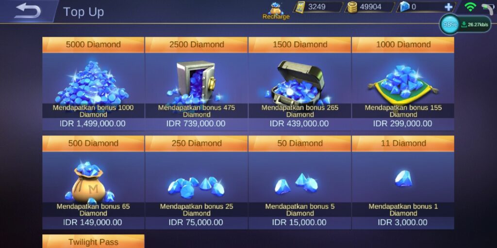 Ini Dia Harga Diamond ML Dan Tips Hemat Saat Membelinya - ROG Community ...