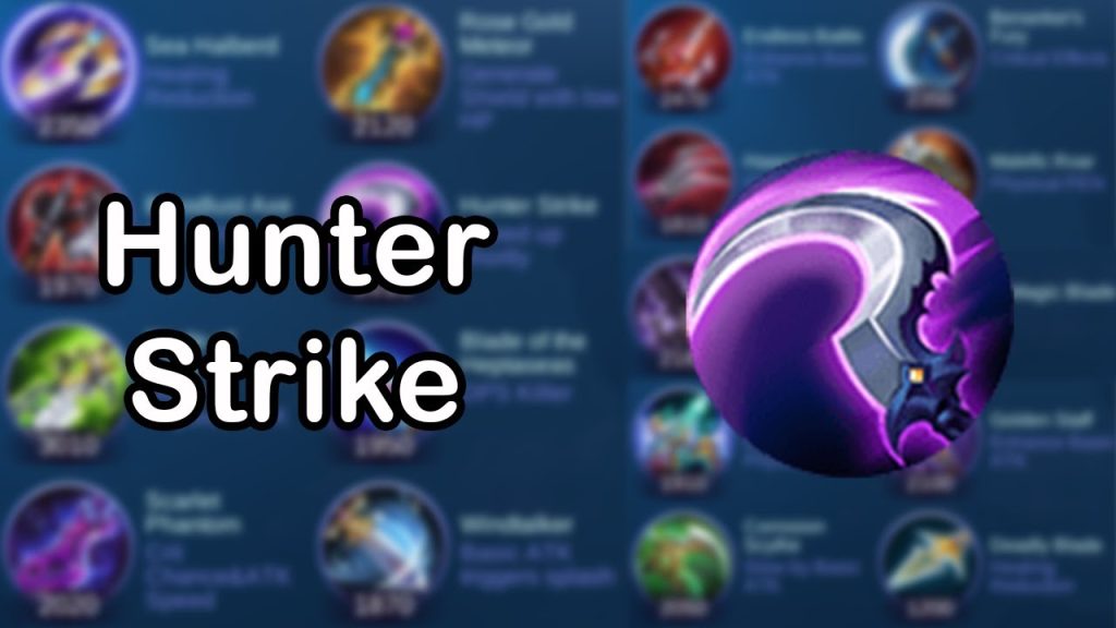 Hunter Strike Mobile Legends: Item Bagus Tapi Jarang Dipakai Pemain Assassin - ROG Community ...
