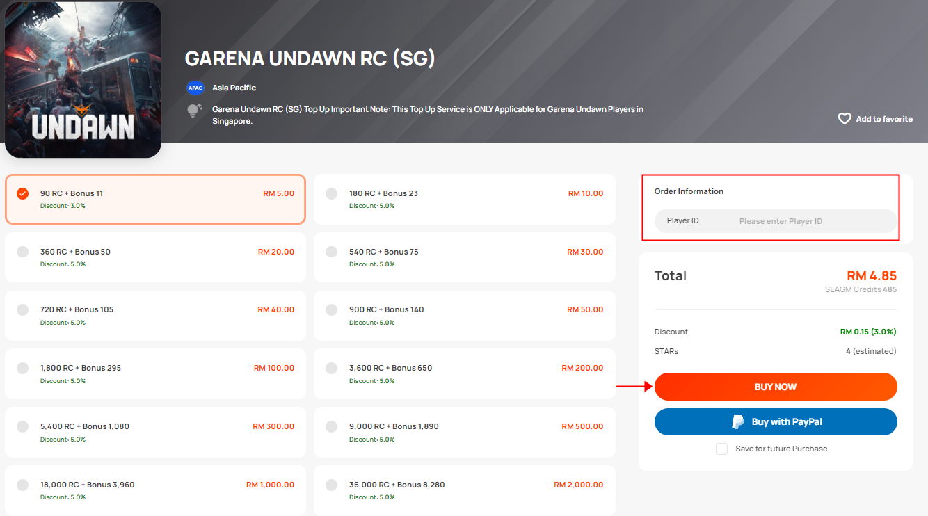 Panduan Top Up Undawn Garena: Metode Pembayaran, Promo, dan Bonus - ROG Community Indonesia