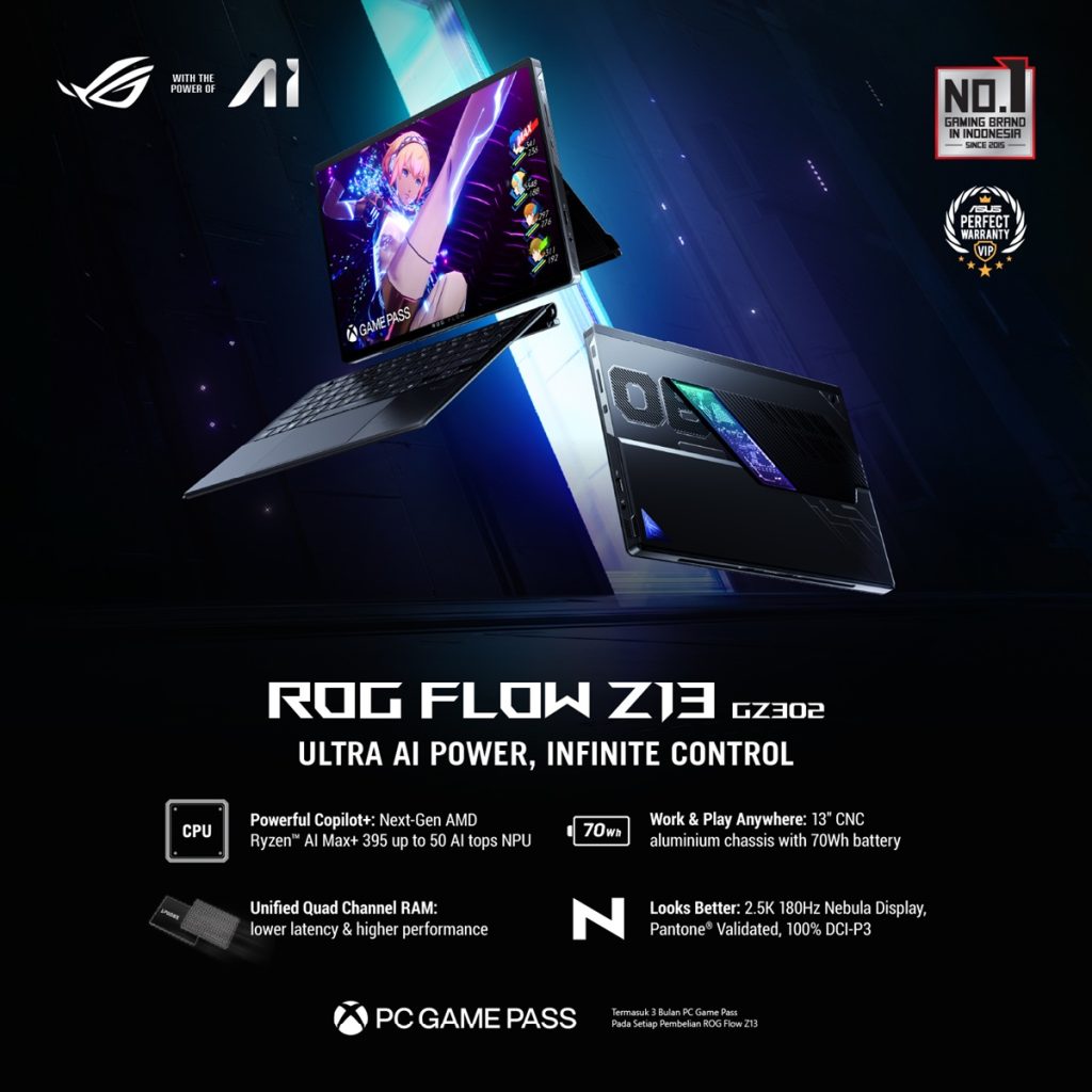 7 Fitur Unggulan ROG Flow Z13 2025 - Kencang dan Ringan, Itu yang Kamu Mau? - ROG Community ...