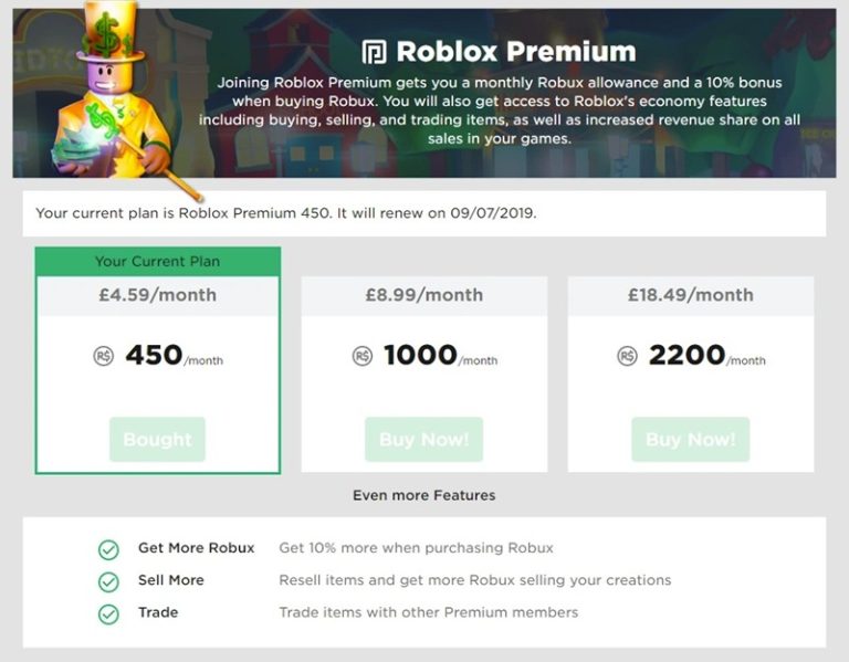 4 Cara Langganan Roblox Premium, Dapat Manfaat Apa Nih? - ROG Community ...